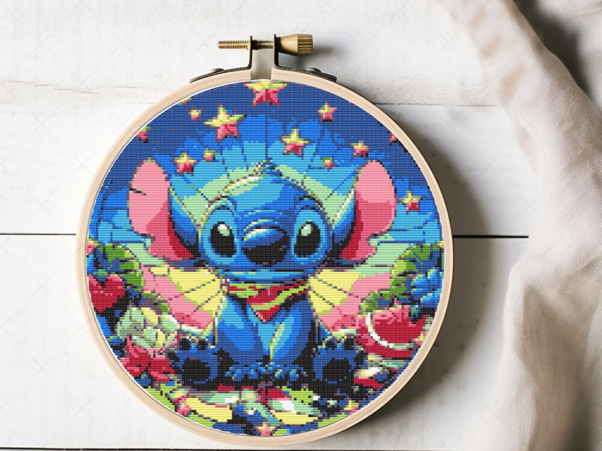 Stitch Cross Stitch Pattern Instant Download - Etsy