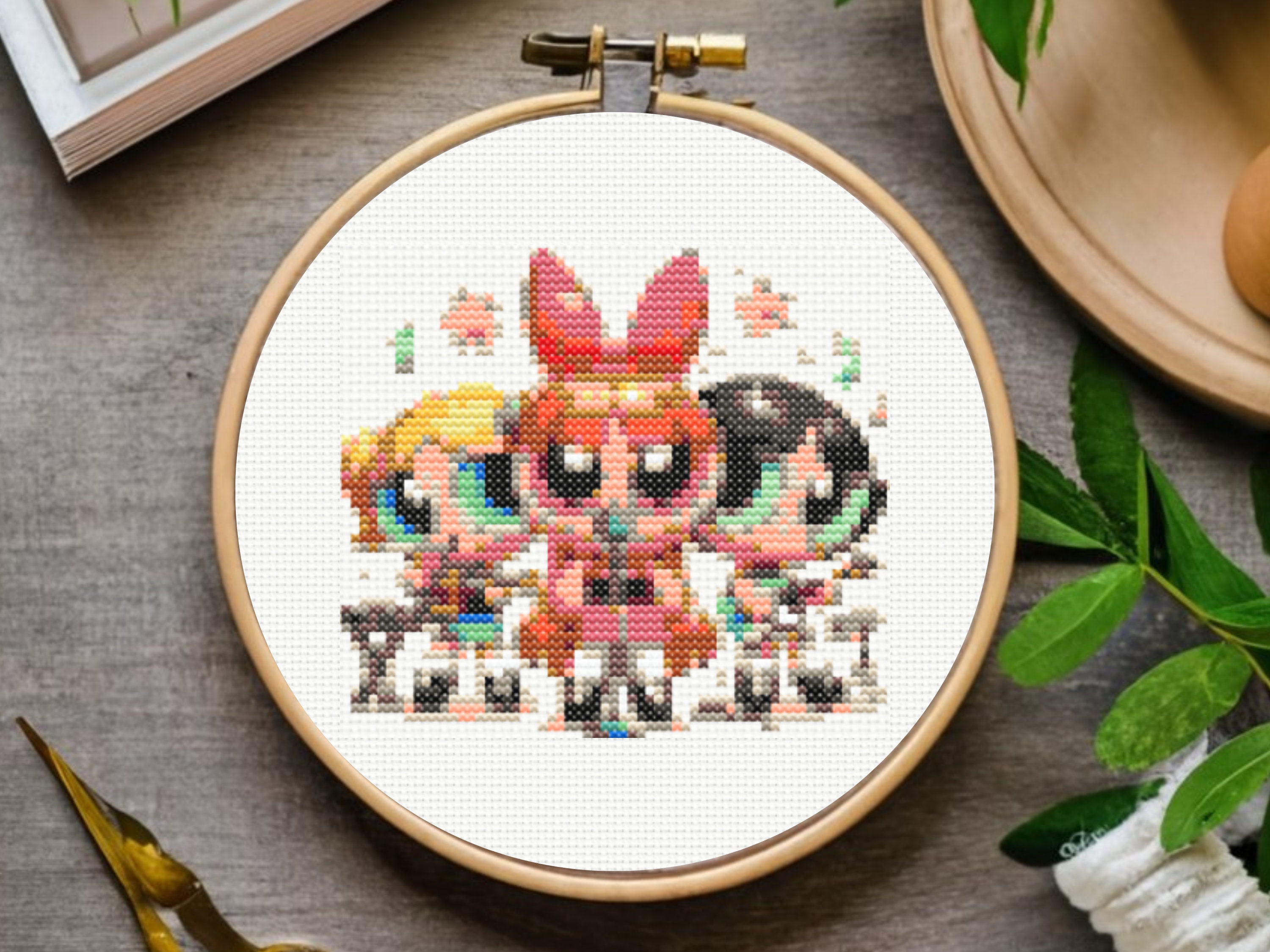Powerpuff Girls Cross Stitch Pattern 20 Powerpuff Girls Bundle Set ...