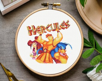 Mini Hades Digital Cross Stitch Pattern DMC Chart Embroidery Instant ...