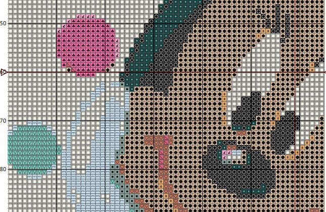 Minnie Mouse Cross Stitch Pattern Minnie Mouse Embroidery Instant ...