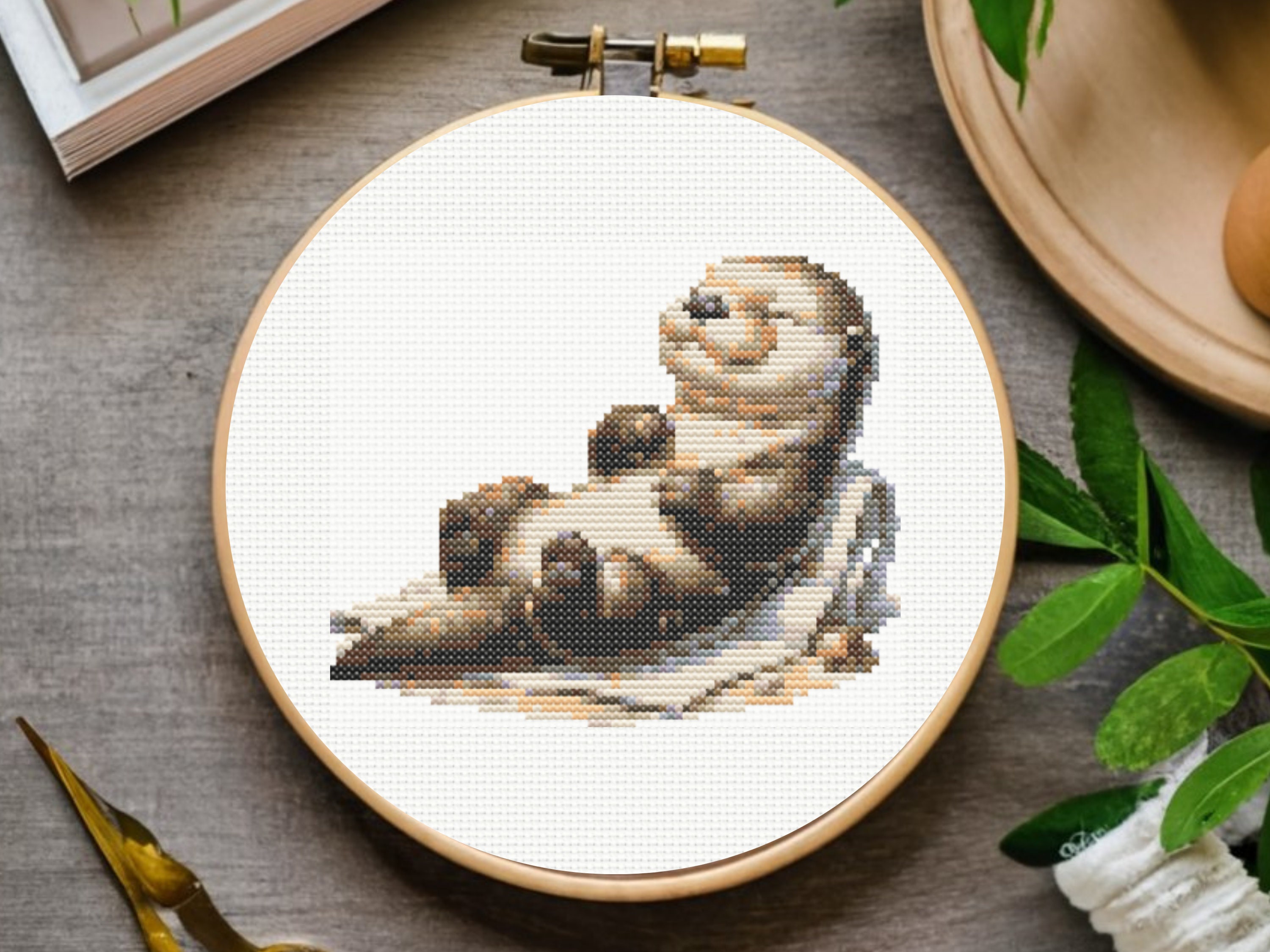 Otters Cross Stitch Pattern, 8 Sea Otters Bundle Cross Stitch Patterns ...
