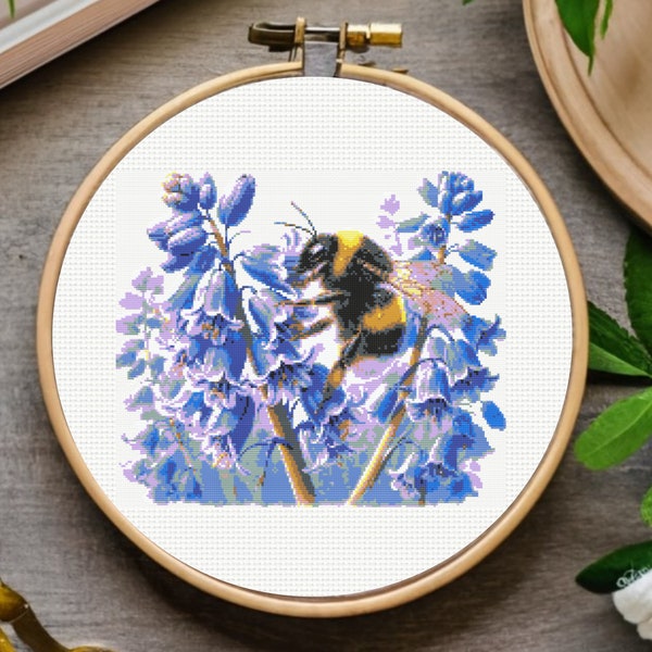 Bee Cross Stitch Pattern - Etsy