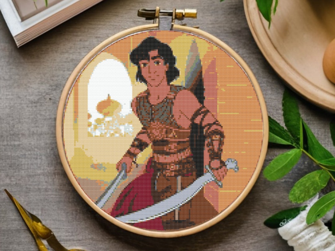 Aladdin Cross Stitch Pattern, Instant Download - Etsy