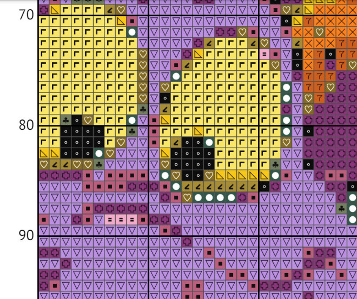 Figment Cross Stitch Pattern, Dragon Cross Stitch Pattern Instant ...