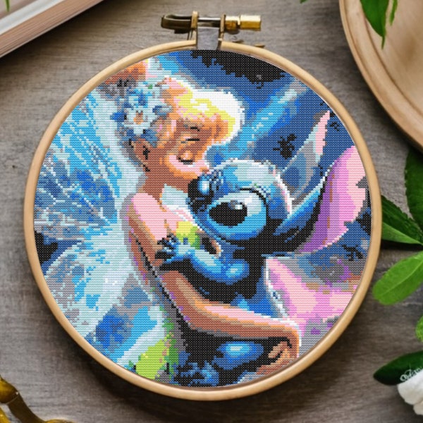 Tinkerbell Cross Stitch Pattern - Etsy