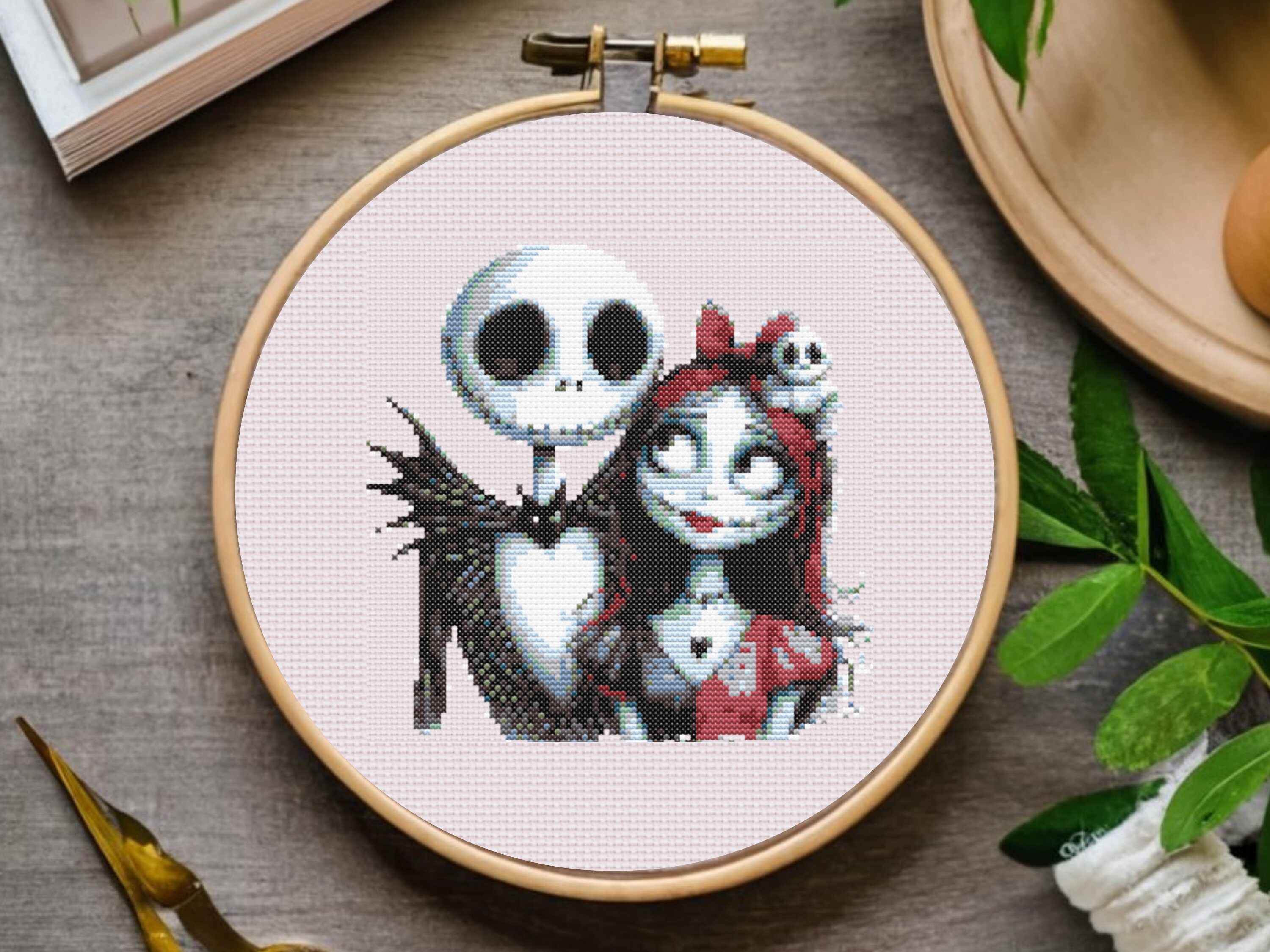 Jack Skellington Cross Stitch Pattern 4 Jack Skellington Bundle Set ...