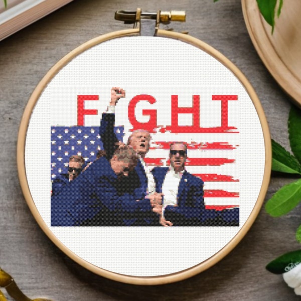 Political Cross Stitch Patterns - Etsy