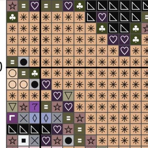 Villains Cross Stitch Pattern, 4 Villains Cross Stitch Pattern Instant ...