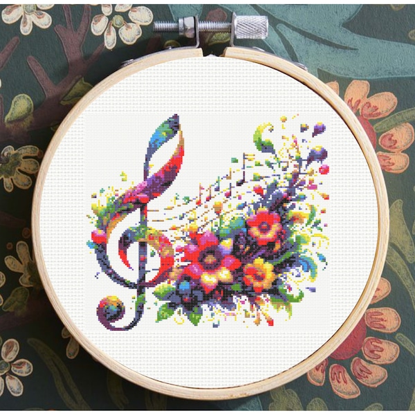 Music Pattern - Etsy