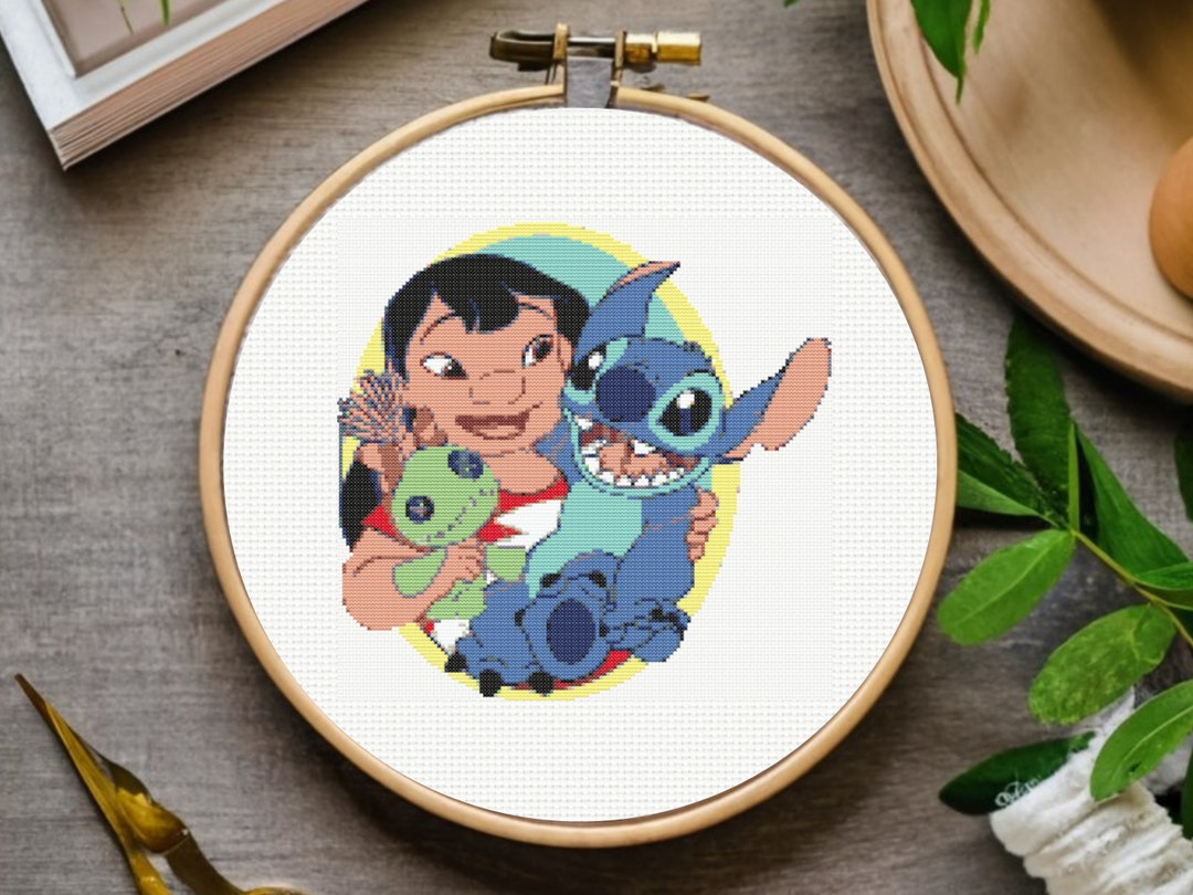 Stitch and Lilo Cross Stitch Pattern Instant Download - Etsy