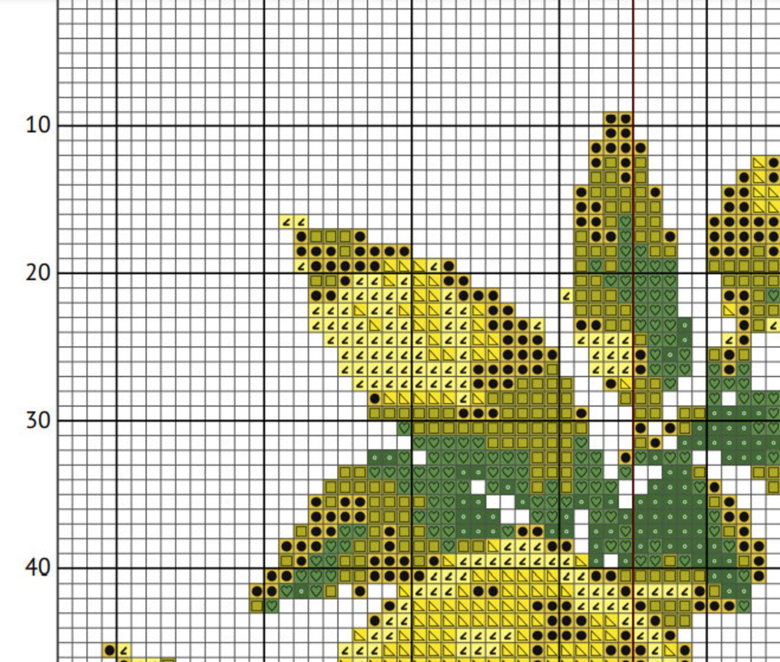 Lemon Cross Stitch Pattern, 6 Lemon Bundle Set, Instant Download - Etsy