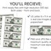 Personalized Dollar, 100 Dollar Bill Template, 100 Dollar, Picture on ...