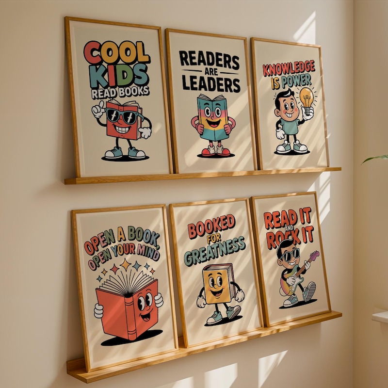 Reading Poster - Etsy UK