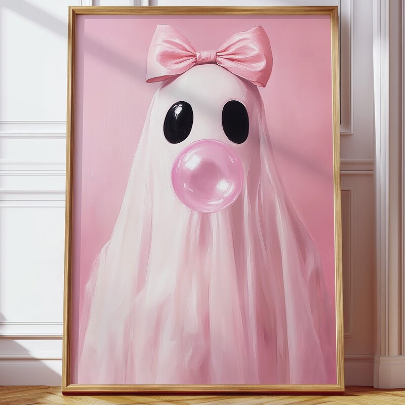 Ghost Blowing Bubble Halloween Decoration - Etsy