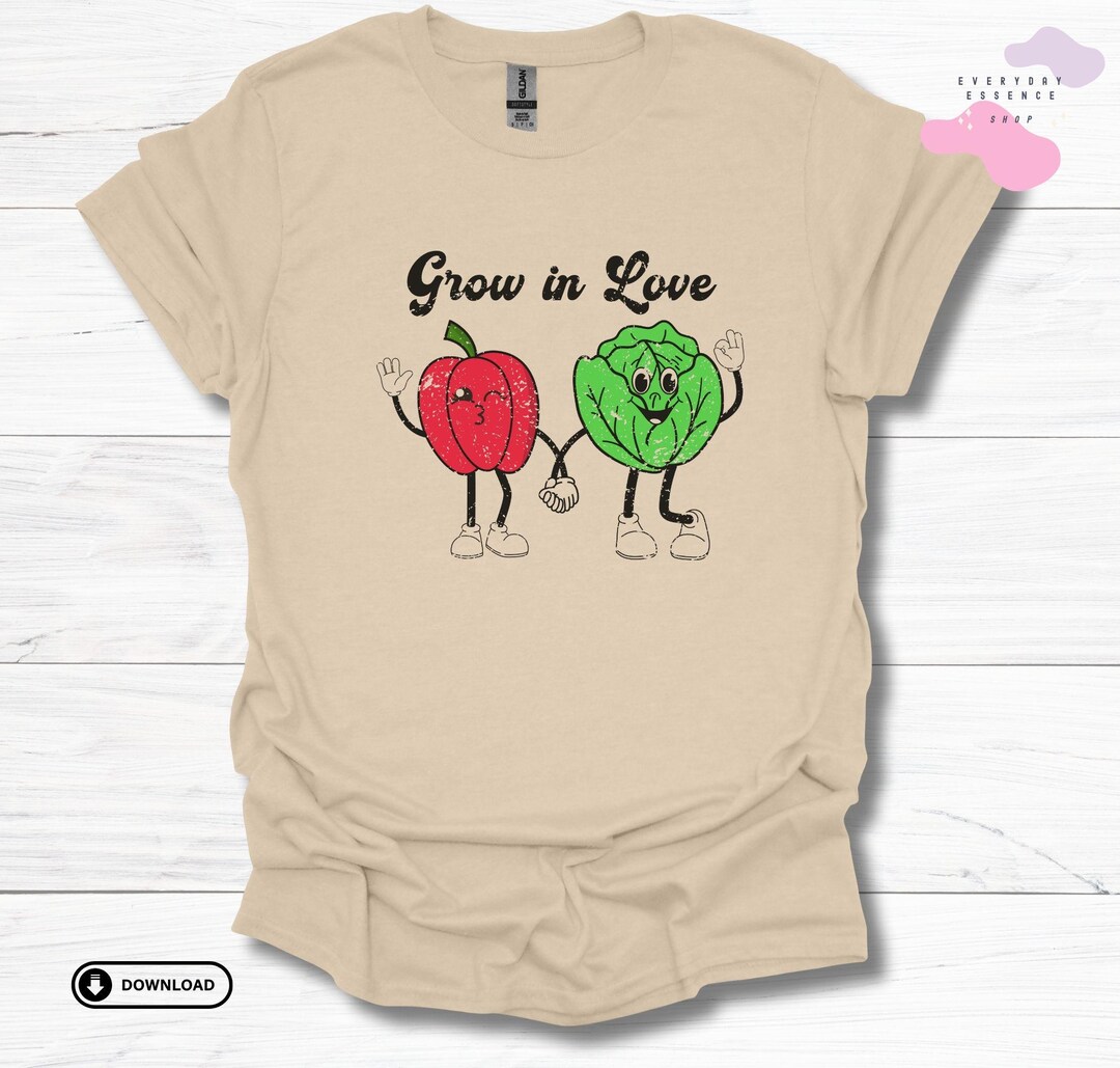 Gardening Allotment PNG, Spring Vegetable Design Clipart for Shirt ...