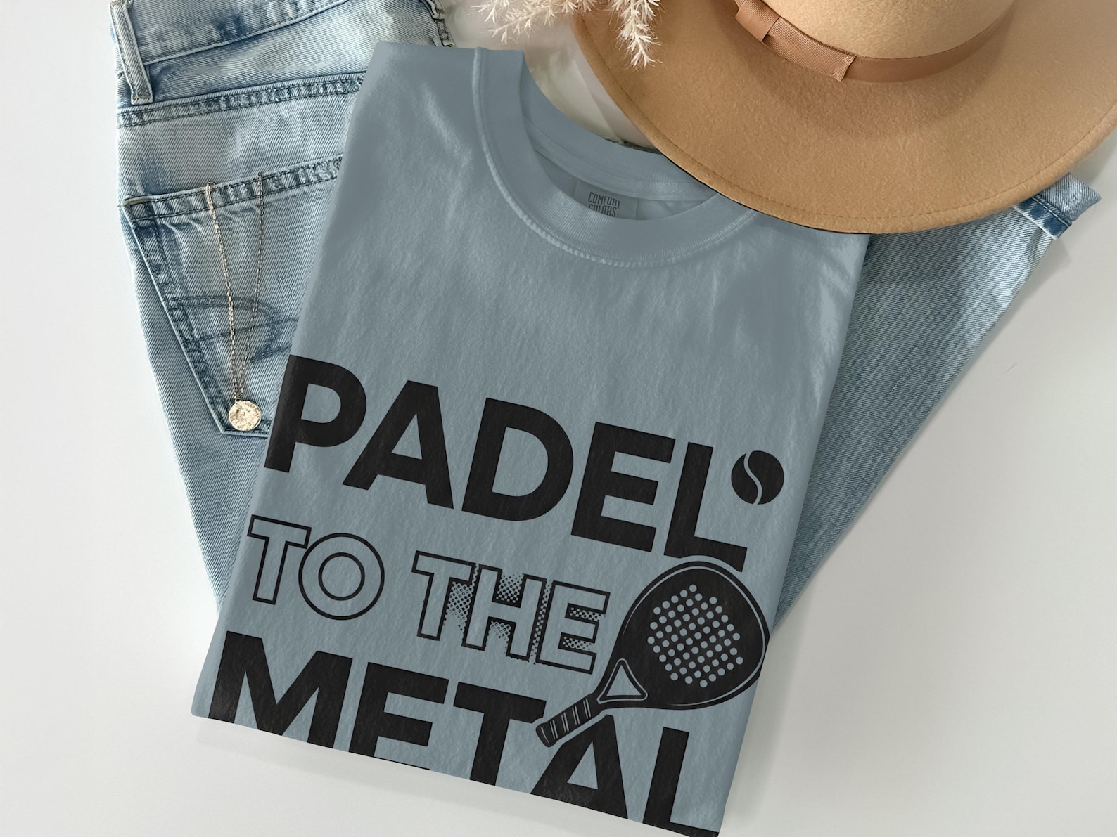Padel to the Metal Digital PNG, Unique Padel Design, Sport Wall Art ...