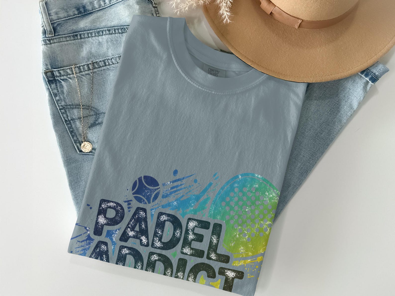 Padel Addict PNG Digital, Water Color Sport Graphic, Padel Tennis Gift ...