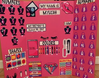 Mickey Mouse Learning Board DIY - Learning Board Cut Out Pieces for ...