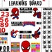 Digital Instant Download Spiderman Learning Board DIY - Learning Board ...