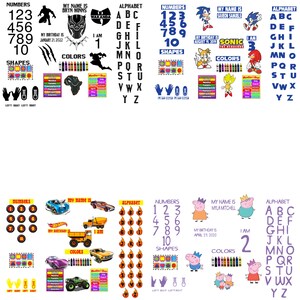 Dinosaur DIY Toddler Learning Board Kit - Cut-out Pieces, Easy Assembly ...