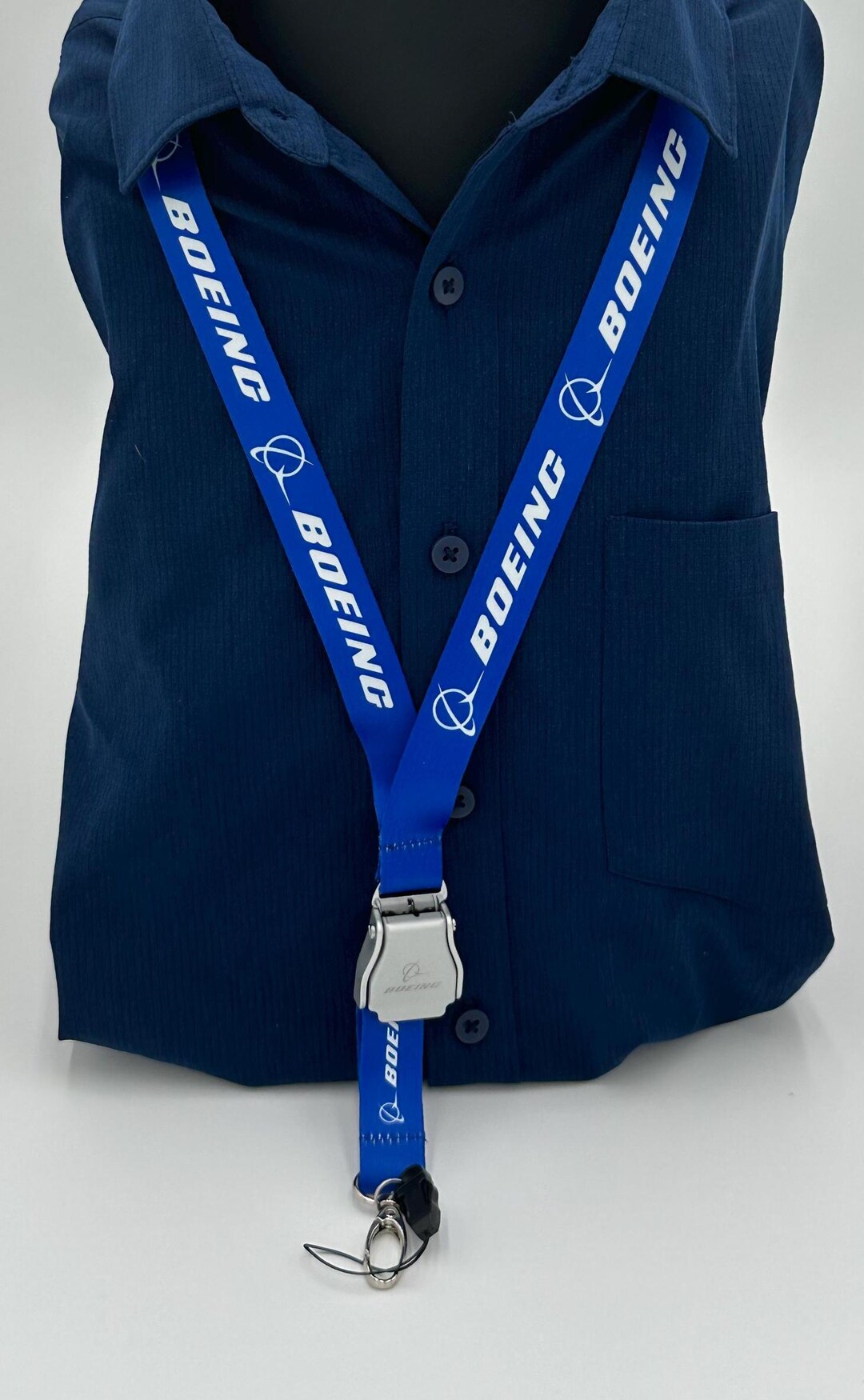 Boeing Aviation Lanyard, Seat Belt Buckle, Boeing Logo, Pilot Id - Etsy