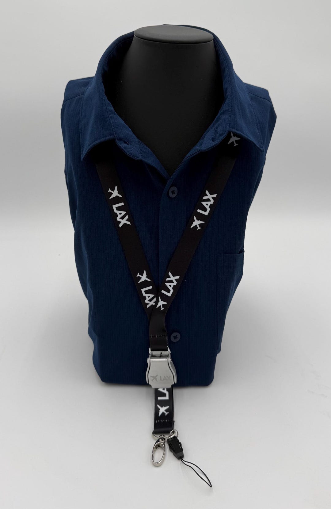 LAX Los Angeles International Airport Airlines Seat Belt Buckle Lanyard ...