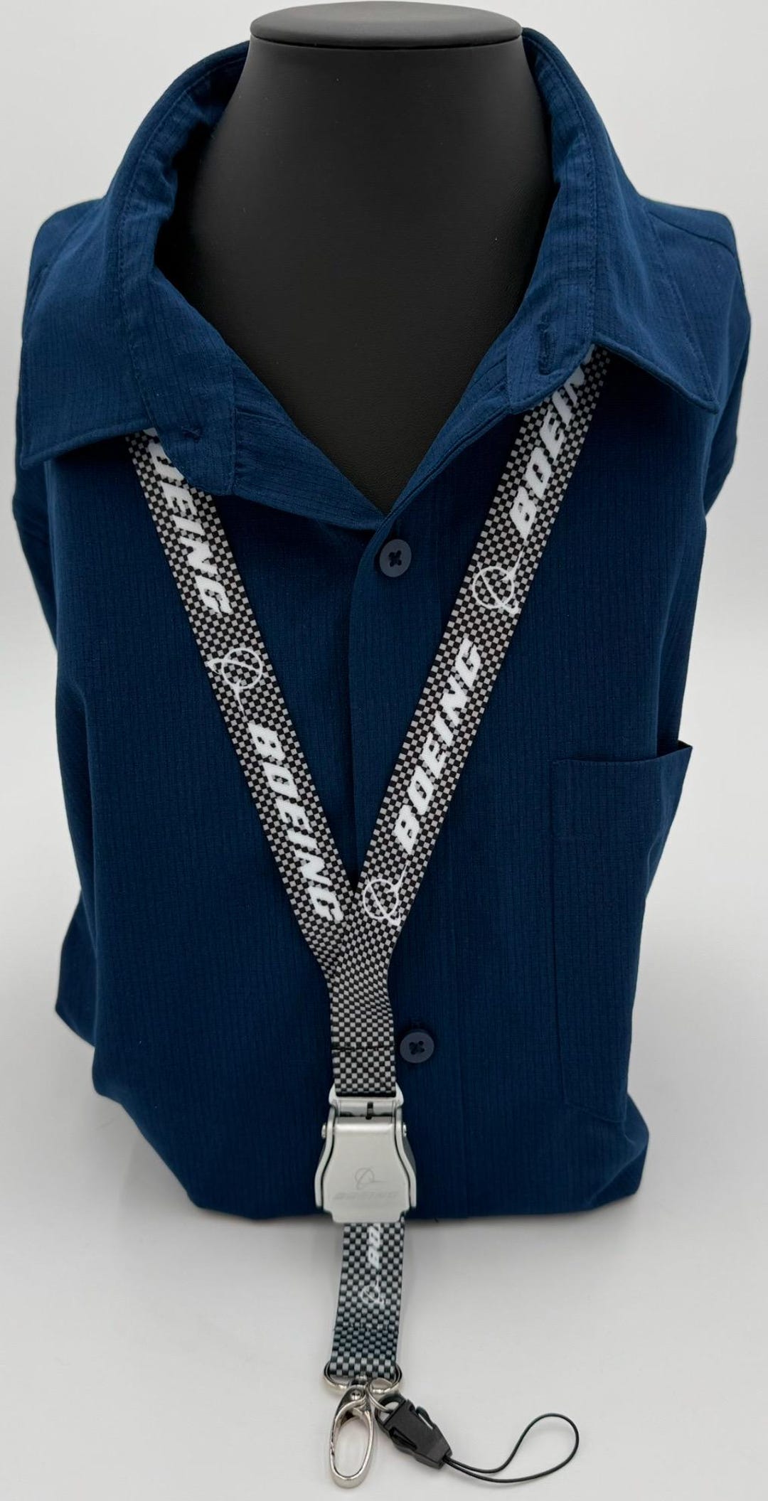 Boeing Carbon Aviation Lanyard, Seat Belt Buckle, Pilot Id 737 757 767 ...