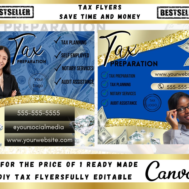 Tax Flyers - Etsy