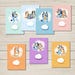 Bluey Class Set: Planner With Class Schedule, Covers for Notebooks 14 ...