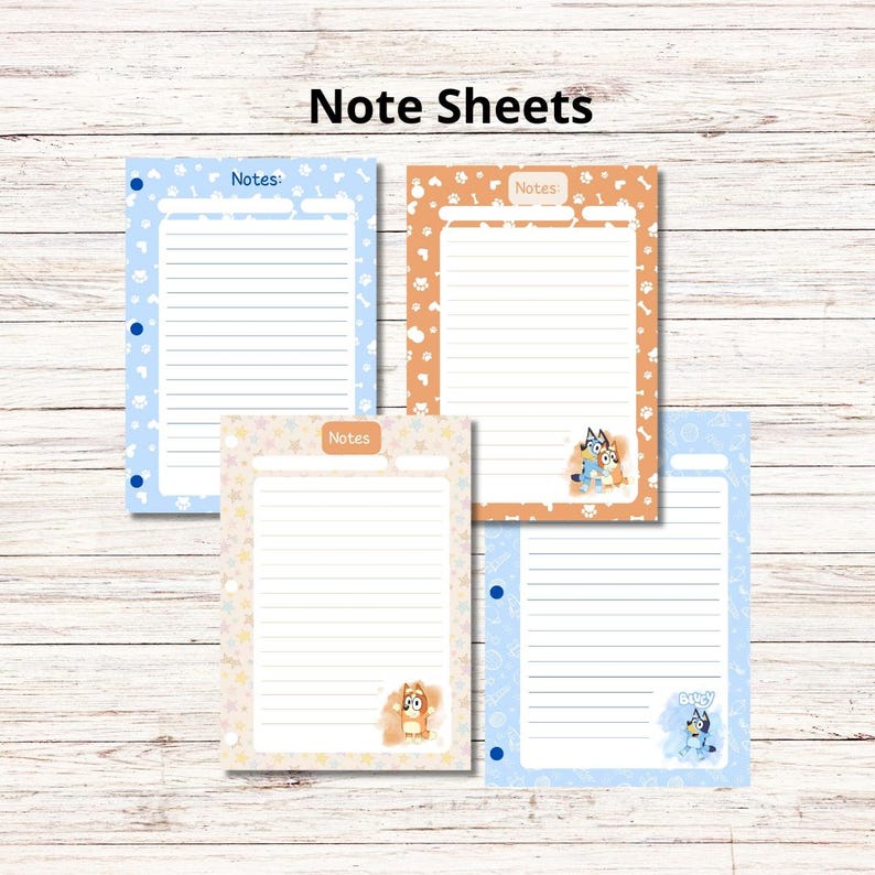 Bluey Planner 2025: Downloadable Digital Calendar, Daily, Weekly ...
