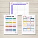 Unicorns Class Set: Planner With Class Schedule, Covers for Notebooks ...