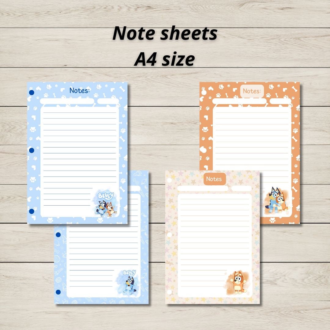 Bluey Planner 2024-2025: Downloadable Digital Calendar, Daily, Weekly ...