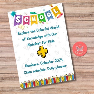 Alphabet, Calendar 2024, Numbers, Children Learning, Class Schedule ...