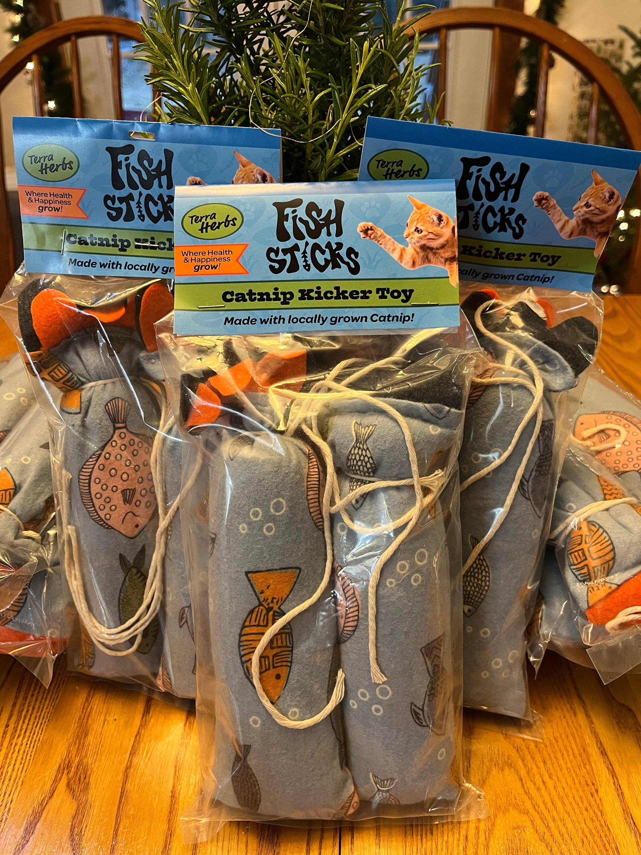 Cat Kicker Toy, From Terra Herbs - Etsy