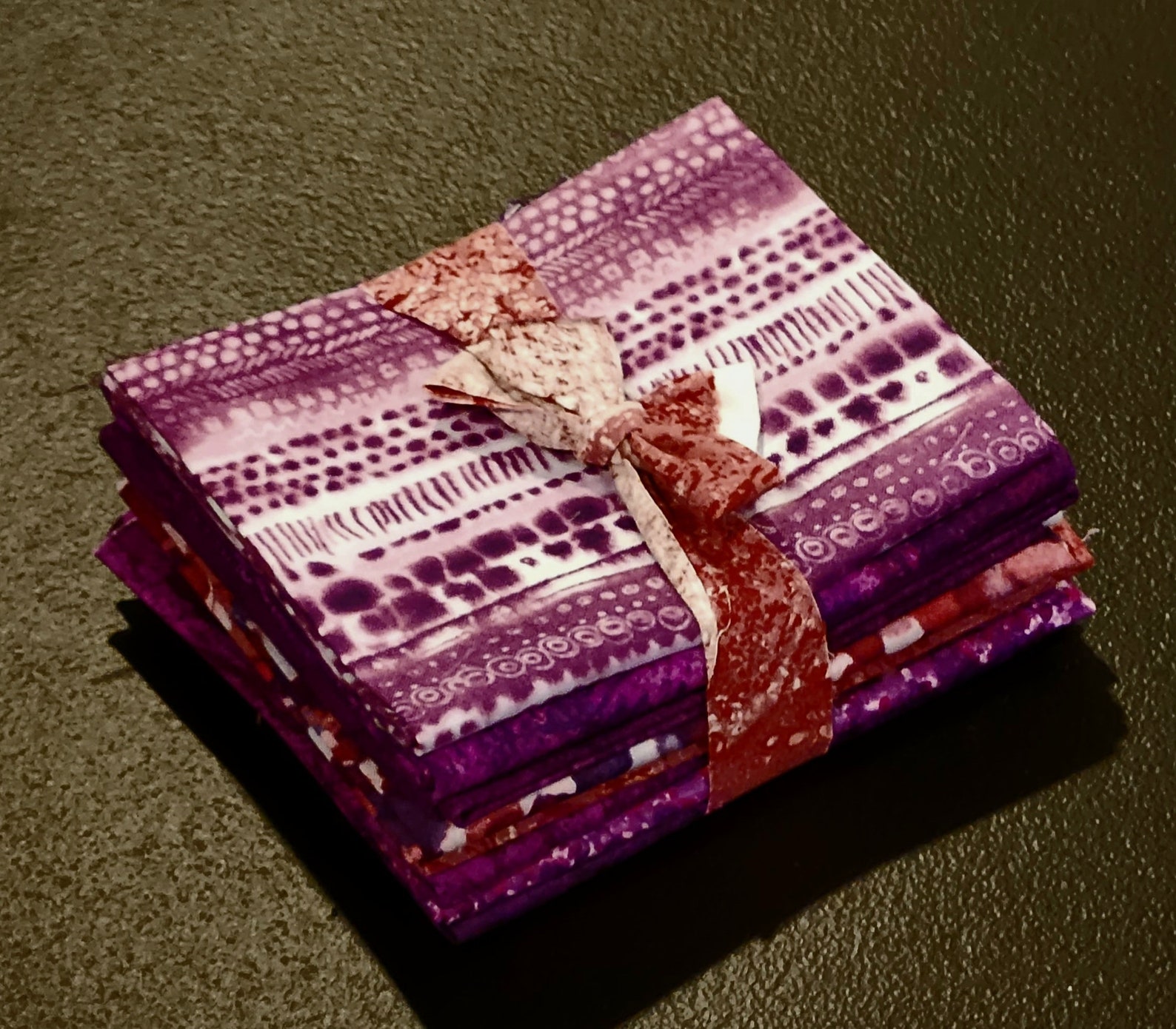 Fabric, Set of 8 Purple Fat Quarters (2 Yards) From Joann Fabric - Etsy