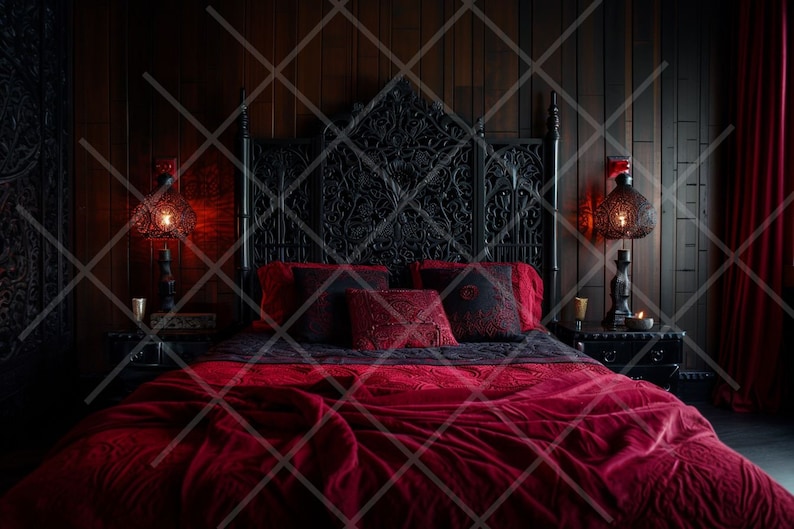 Romantic Bed Digital Backdrop Bundle: Fine Art Photography (PNG) - Etsy