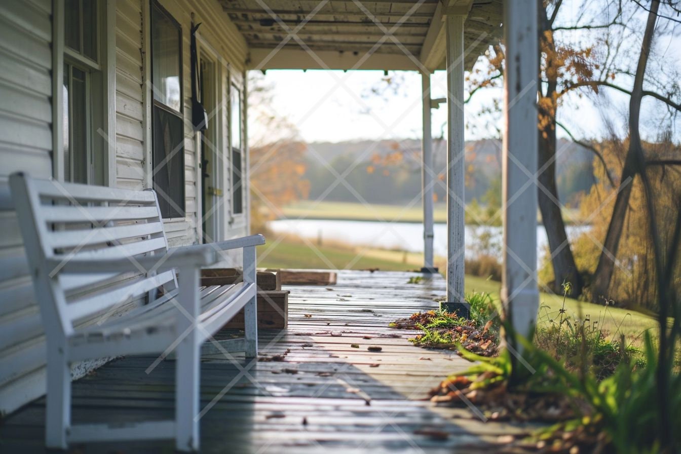 Granny's Old Farmhouse Digital Backdrop Bundle, Outdoor Backdrops ...