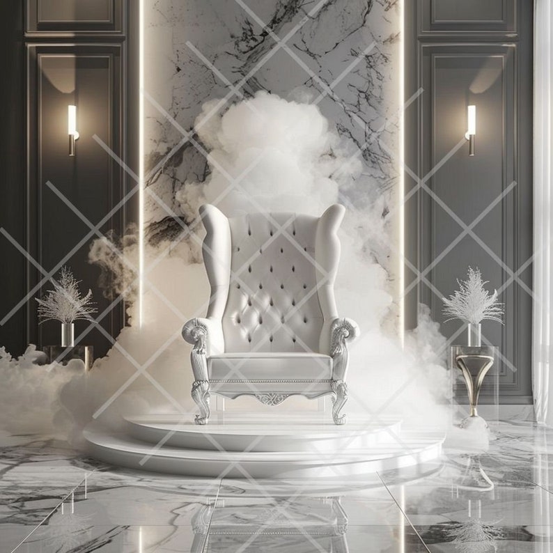 Chair Digital Backdrop Bundle, Photography Backdrop With Chair, Fine ...