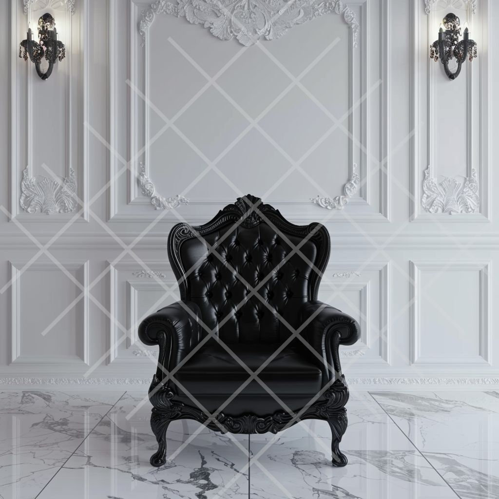 Red Chair Digital Backdrop Bundle, Photography Backdrops, Backdrop With ...