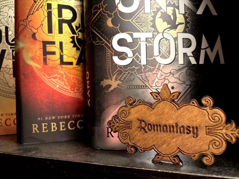 Book Genre Shelf Signs - Pack of 10 Standing Wooden Signs for Home ...