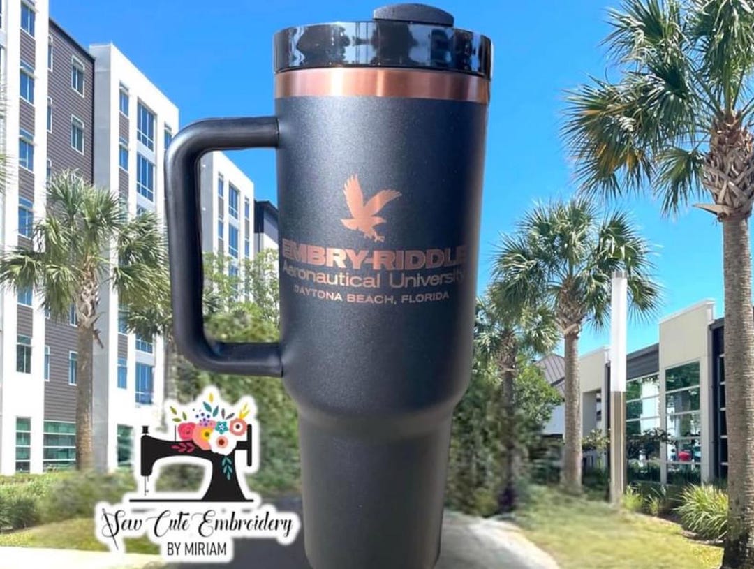 Embry Riddle 40oz Tumbler - ERAU , Stanley Tumbler , Stanley Dupe ...