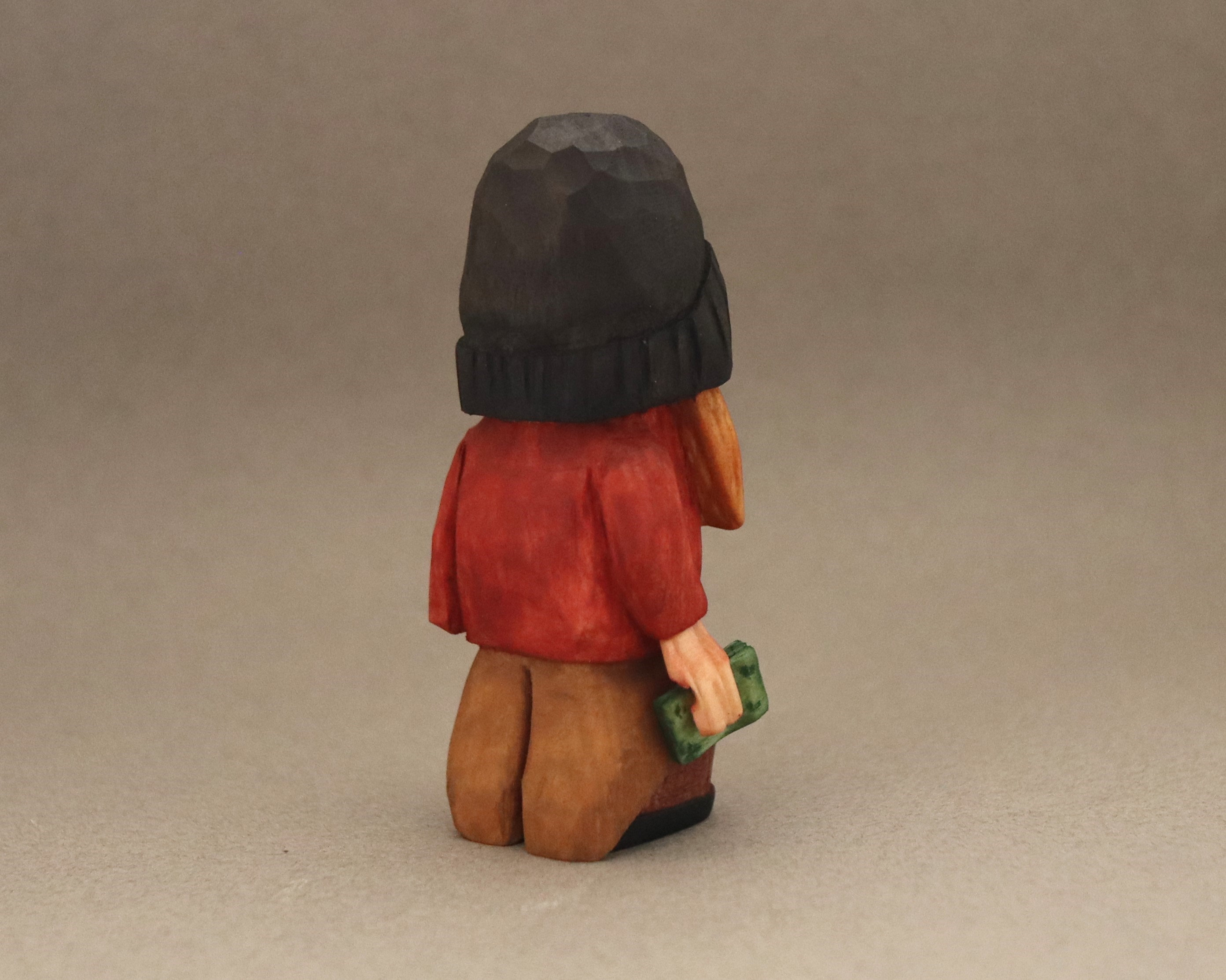 Gnome Style Pool Playing Gnomebilly, Hand Carved Billiards Player - Etsy