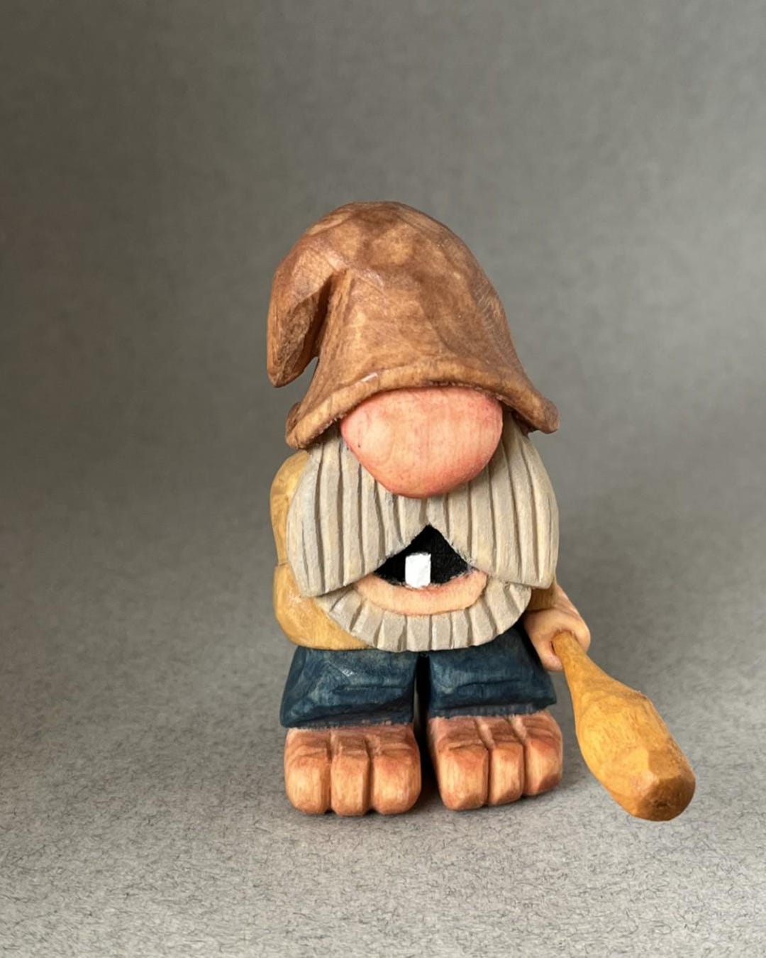 Gnome-style Gnomebilly! Hillbilly? Troll? Fun Little Guy. - Etsy