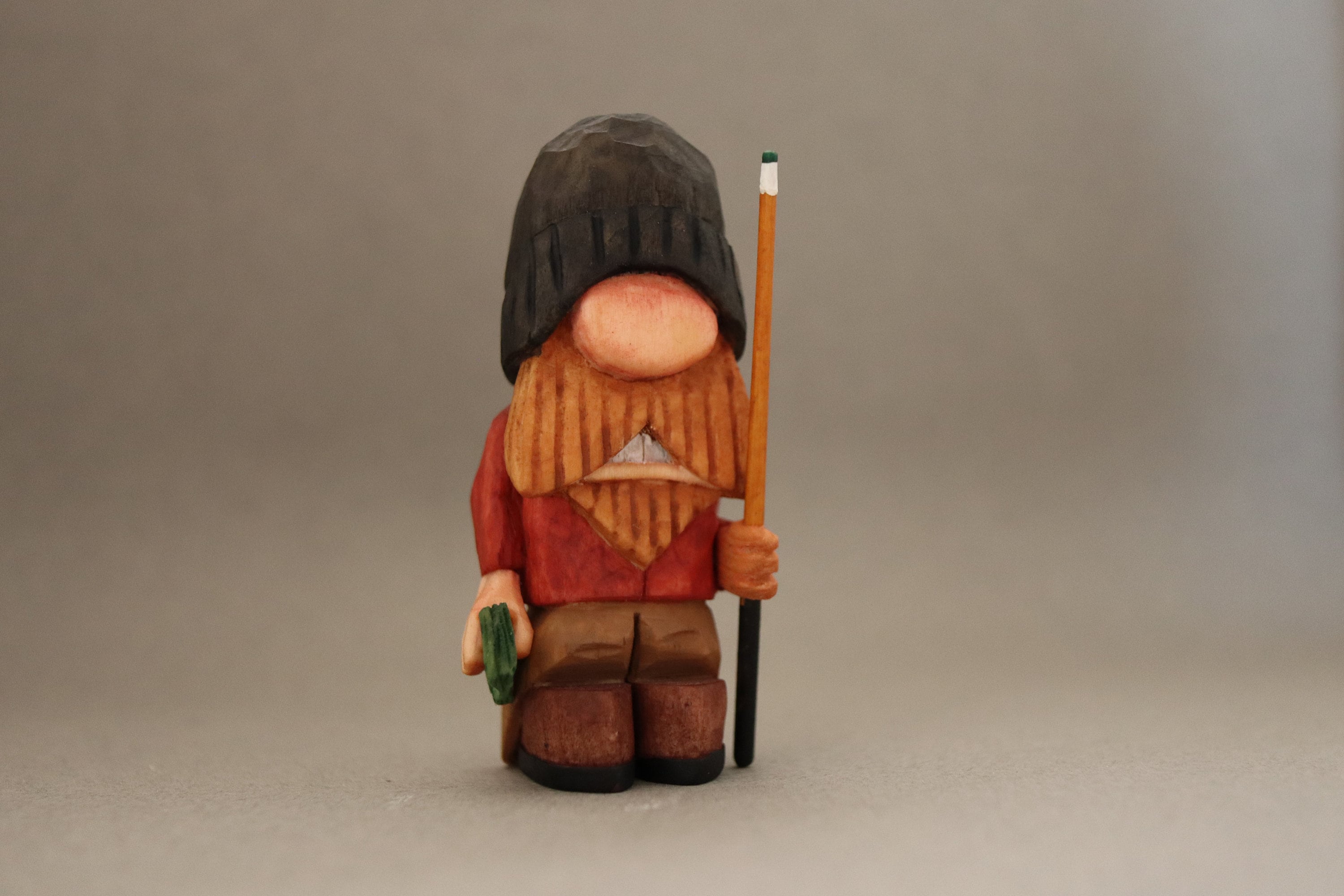 Gnome Style Pool Playing Gnomebilly, Hand Carved Billiards Player - Etsy