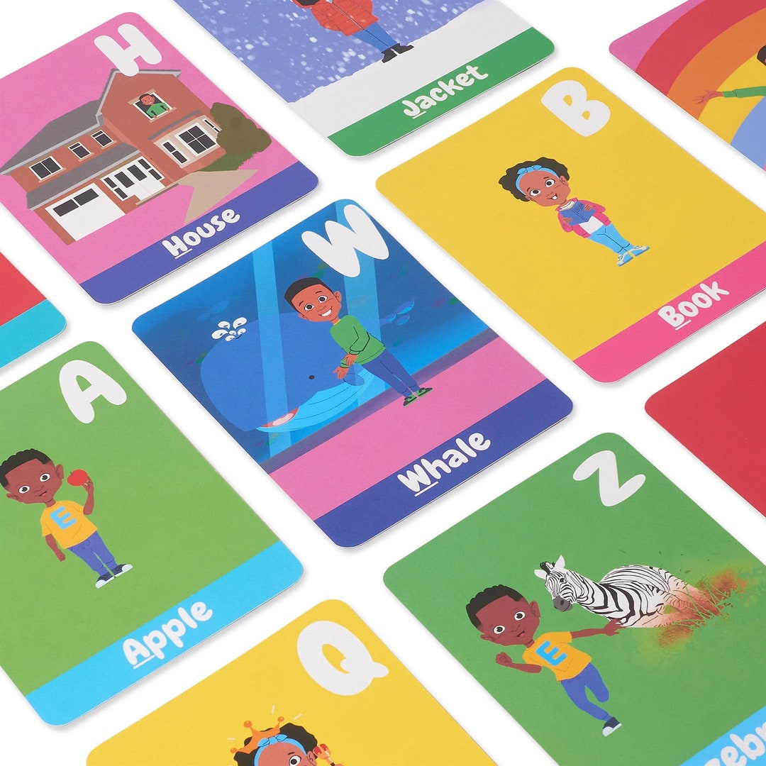 Tarjetas didácticas del alfabeto - Etsy México