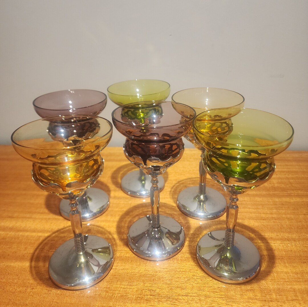 1930s Farber Brothers Morgantown Glass Aperitif Cordials - Etsy
