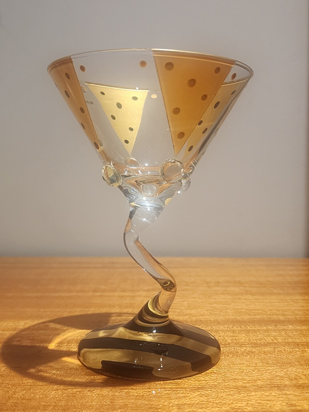 Gold Jester Martini by Alan Lee Collection - Etsy