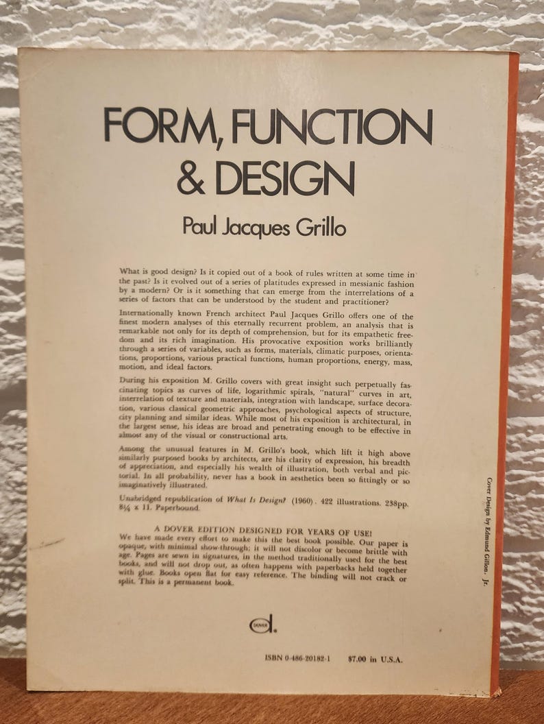 Form Function & Design by Paul Jacques Grillo - Etsy