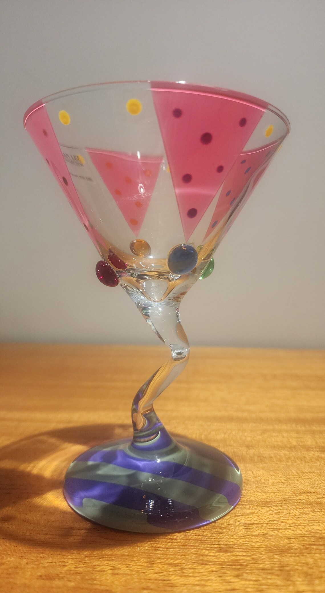 Pink Jester Martini by Alan Lee Collection - Etsy