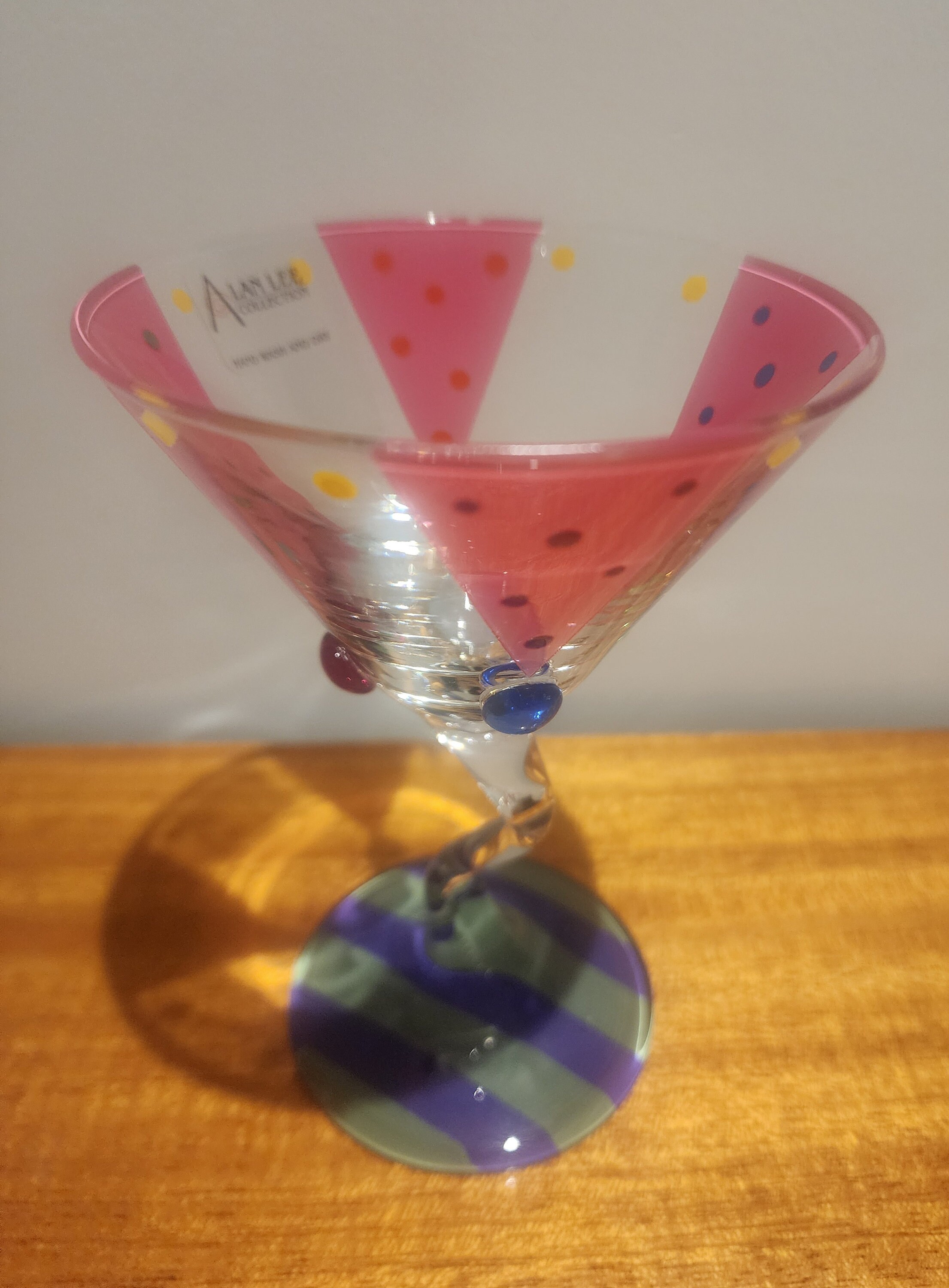 Pink Jester Martini by Alan Lee Collection - Etsy